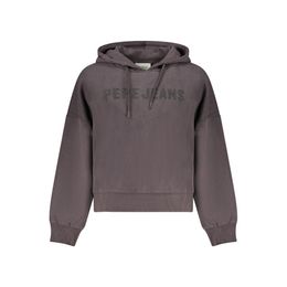 Pepe Jeans Schwarzes Baumwoll-Damen-Sweatshirt