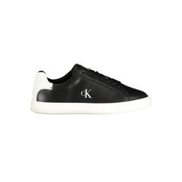 Calvin Klein Schwarze Polyurethan Damen Sneaker