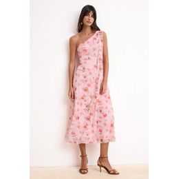 Abstrakt Maxi-Kleid f&uuml;r Damen, &auml;rmellos, A-Linie