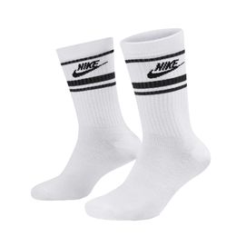 Nike - "Sportswear Essential" Socken f&uuml;r Herren/Damen Unisex, Alltag (3er-Pack) (Wei&szlig;/Schwarz)