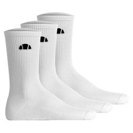 Ellesse - "Alacre" Socken f&uuml;r Herren/Damen Unisex (3er-Pack) (Wei&szlig;)