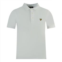 Lyle & Scott Lyle & Scott - Poloshirt f&uuml;r Herren (Wei&szlig;)