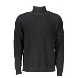 Calvin Klein Schwarzer Wollpullover f&uuml;r Herren
