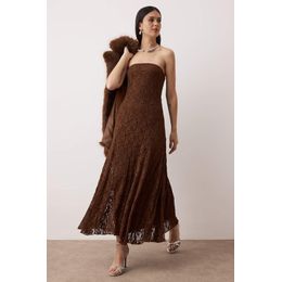 Elegantes, &auml;rmelloses Maxikleid mit geradem Schnitt und A-Linien-Schnitt f&uuml;r Damen &ndash; perfekt f&uuml;r den Abend.