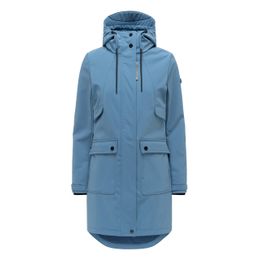 Navahoo Damen Softshell &Uuml;bergangsjacke Morgennebel mit Kapuze