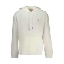 Calvin Klein Wei&szlig;es Baumwoll Sweatshirt f&uuml;r Herren