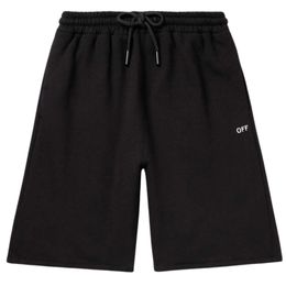 Off-White Off Stitch Skate-sweatshorts Schwarz