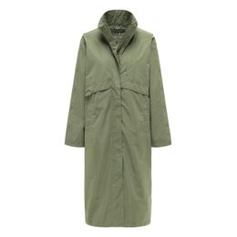 Navahoo Damen Parka &Uuml;bergangsjacke Zenbl&uuml;te mit Stehkragen