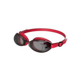 Speedo - "Jet 2.0" Schwimmbrille f&uuml;r Herren/Damen Unisex (Rot/Schwarz/Rauch-Grau)