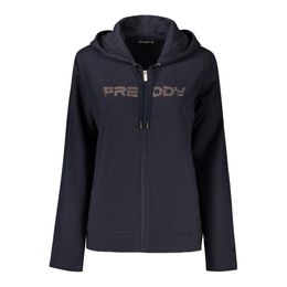 Freddy Blau Baumwolle Damen Sweatshirt