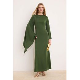 Elegantes, flaches Maxi-Abendkleid in A-Linie f&uuml;r Damen &ndash; modisch und elegant.