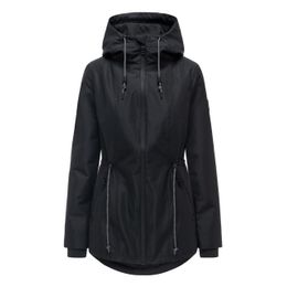Navahoo Damen &Uuml;bergangsjacke Blumentanz mit Kapuze