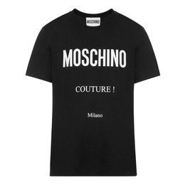 Moschino - "Couture Milano" T-Shirt f&uuml;r Herren (Schwarz)