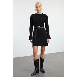 Langes, gerades Minikleid f&uuml;r Damen, l&auml;ssig/alltagstauglich