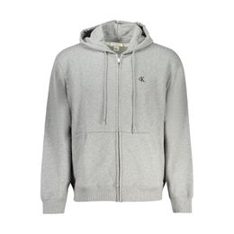 Calvin Klein Grigio Baumwolle Herren Sweatshirt