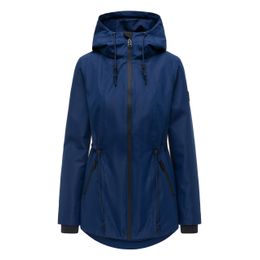 Navahoo Damen &Uuml;bergangsjacke Blumentanz mit Kapuze
