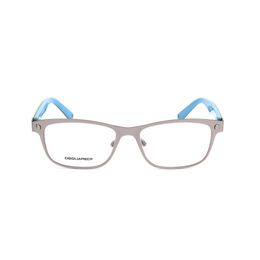 Dsquared2 5099 Rechteckige Brille mit hellblauen B&uuml;geln