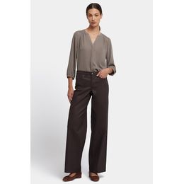 NYDJ Beschichtete Teresa Weite Jeans | Pfefferkorn Beschichtet