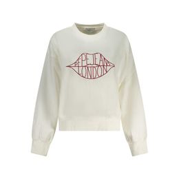 Pepe Jeans Bianco Baumwoll Damen Sweatshirt