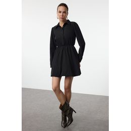 Langes, gerades Minikleid f&uuml;r Damen, l&auml;ssig/alltagstauglich