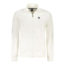 North Sails Wei&szlig;er Baumwoll-Herren-Sweatshirt
