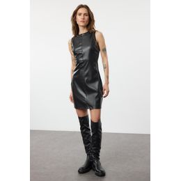 Damen Mini-Kleid, gerade geschnitten, lang, f&uuml;r Tag und Nacht