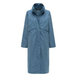 Navahoo Damen Parka &Uuml;bergangsjacke Zenbl&uuml;te mit Stehkragen