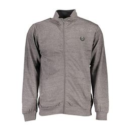 Gianmarco Venturi Graues Polyester Sweatshirt f&uuml;r Herren