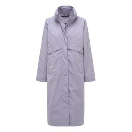 Navahoo Damen Parka &Uuml;bergangsjacke Zenbl&uuml;te mit Stehkragen