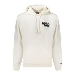 Tommy Hilfiger Wei&szlig;es Baumwoll-Herren-Sweatshirt