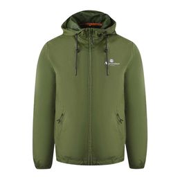 Aquascutum - "Active" Softshelljacke f&uuml;r Herren, Logo, Windstopper (Gr&uuml;n)