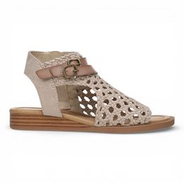 Blowfish Malibu Damen Golden Beige Weave Micro Wedge Sandalen &ndash; Anuella