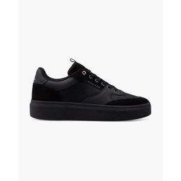 Cruyff Terra Court Herren Sneaker Schwarz/Gold