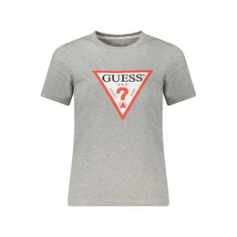 Guess Jeans Grigio Baumwolle Damen T-Shirt