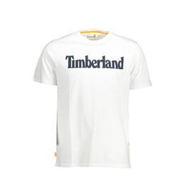 Timberland Bianco T-Shirt aus Bio-Baumwolle f&uuml;r Herren