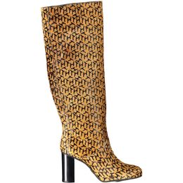 Tommy Hilfiger Th Monogram Kalbsfell Stiefel Knielang