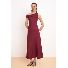 Gestreiftes, &auml;rmelloses A-Linien-Maxikleid f&uuml;r Damen