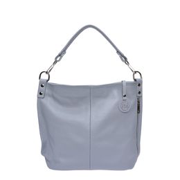 Roberta M T&uuml;rkis Rindsledertasche