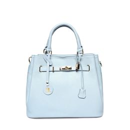 Anna Luchini T&uuml;rkis Rindsledertasche