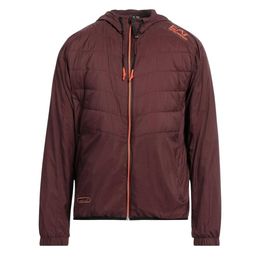 Emporio Armani - Bomberjacke f&uuml;r Herren, mit Kapuze, Leicht (Bittere Schokolade)