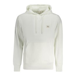 Calvin Klein Wei&szlig;es Baumwoll-Hoodie f&uuml;r Herren