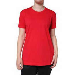 Dolce & Gabbana Dolce Gabbana Tsh86519 Rotes Baumwoll-T-Shirt