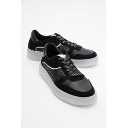 Felipe Glitzer Leder Turnschuhe Damen