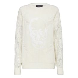 Philipp Plein Rundhalspullover Skull