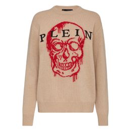 Philipp Plein Rundhalspullover Skull