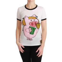 Dolce & Gabbana Dolce Gabbana Piggy T-Shirt Tsh4552