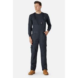 Dickies Everyday Latzhose und Tr&auml;ger Polyester Herren Blaue Arbeitslatzhose