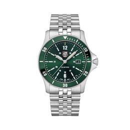 Luminox Graue Edelstahl-Sportuhr