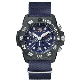 Luminox Schwarze Gummi Sportuhr