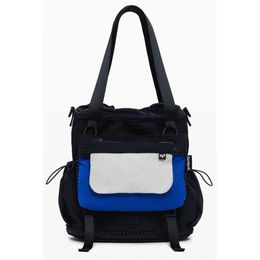 Desigual Farbblock-Shopper Tasche